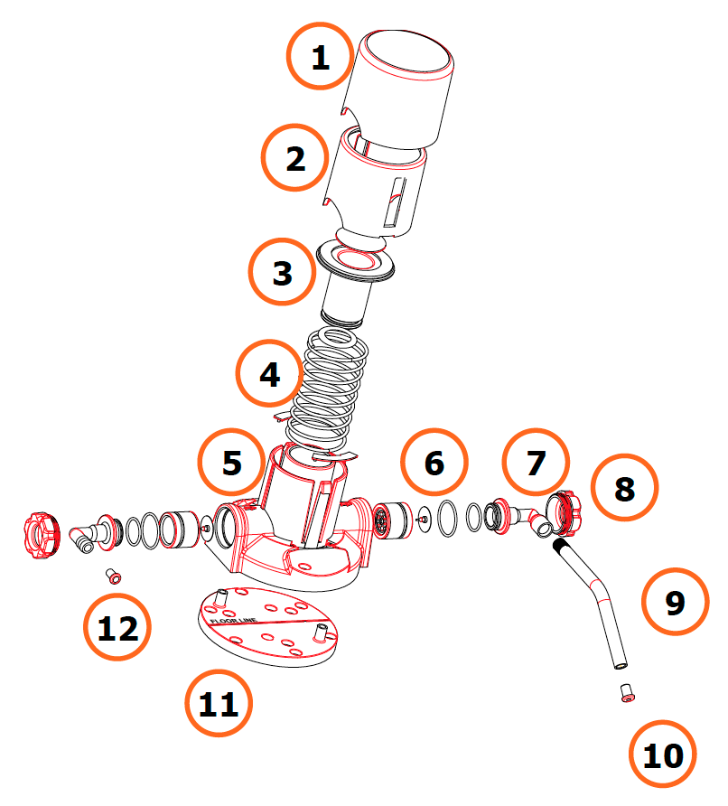 Dosador manual PRODOSE - Tergo Higiene E Limpeza
