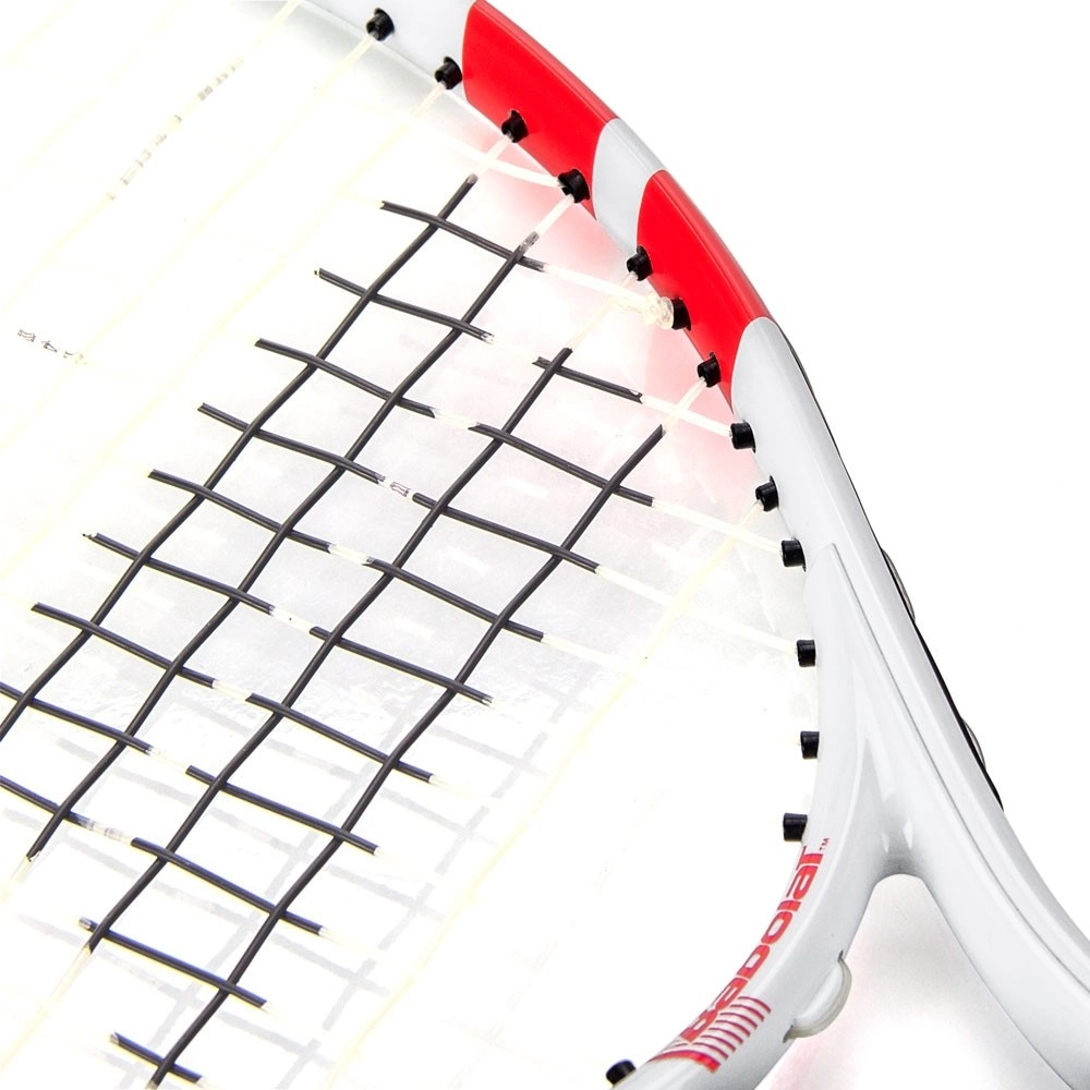 Raquete de Tênis Babolat Comet 19 Branca e Vermelha