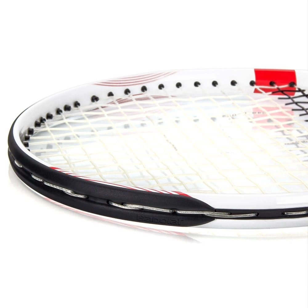Raquete de Tênis Babolat Comet 19 Branca e Vermelha