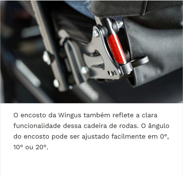 Cadeira de rodas Motorizada Wingus power wheelchair