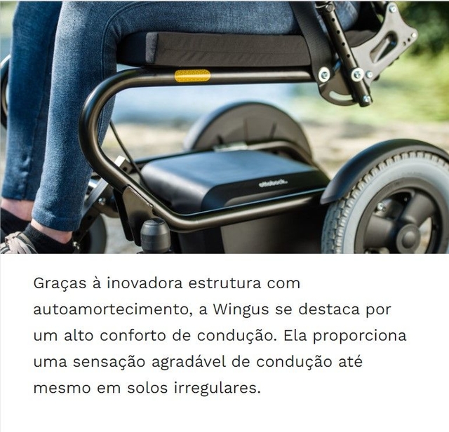 Cadeira de rodas Motorizada Wingus power wheelchair
