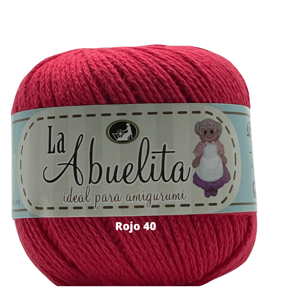 Hilaza La Abuelita Rojo 40