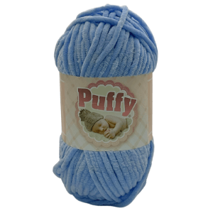 Estambre Puffy Azul
