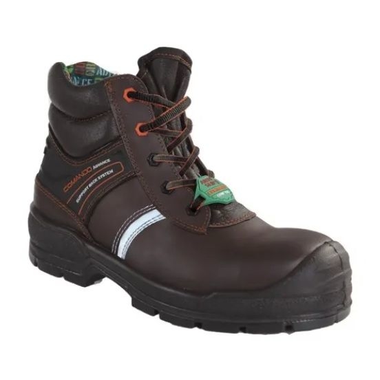 Bota de trabajo Comando café modelo 706