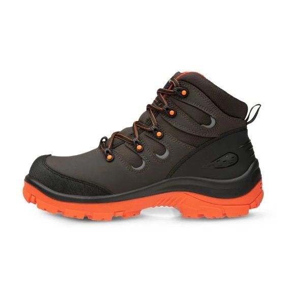 Bota industrial Riverline modelo Energy color naranja