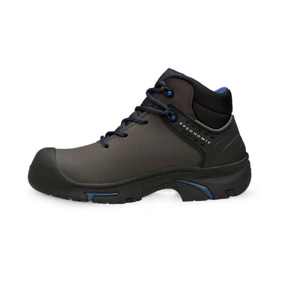 Bota industrial Riverline modelo Power Pro color gris