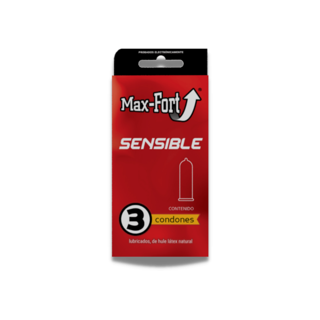 Condones Max-Fort SENSIBLE