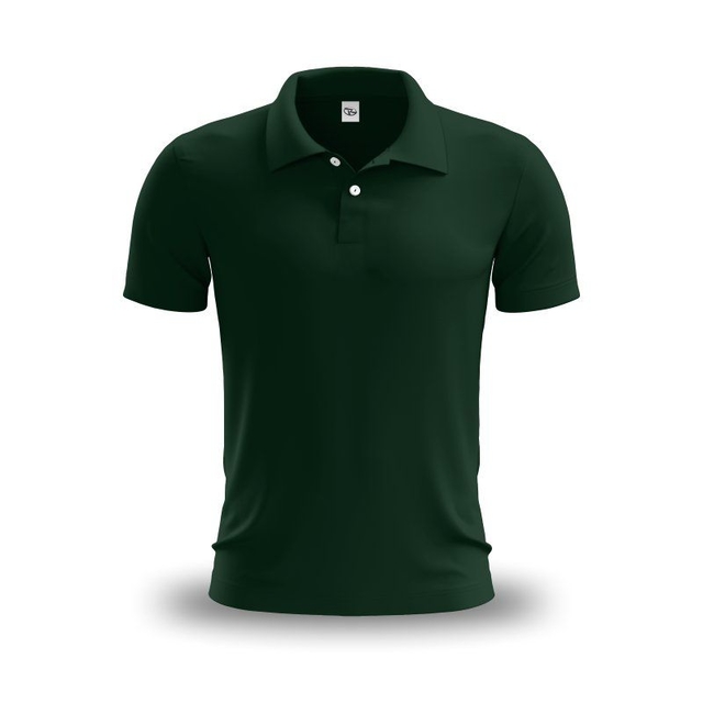 Camisa Polo Verde Musgo - Malha Piquet - Raro's Confecções