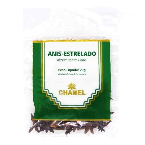 Pacote Aniz Estrelado Chamel - 20g - NatuMaria