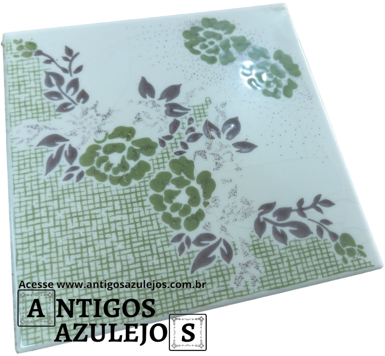 Azulejo Antigo Cecrisa 15,,3x15,3 Ref :AA82