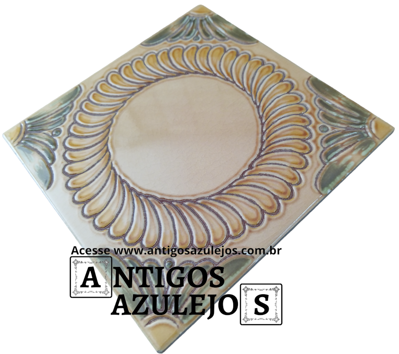 Azulejo Antigo Cecrisa 15x15 Ref : AA59
