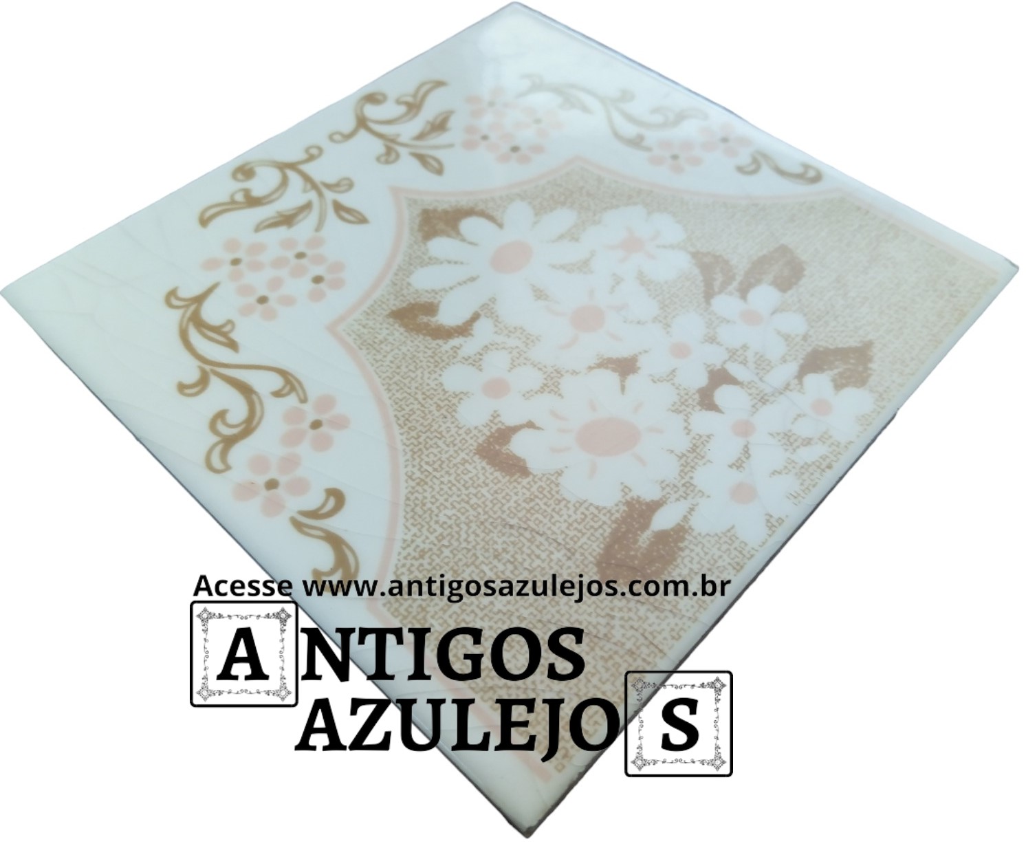 Azulejo Antigo Cecrisa 15x15 Ref : AA62