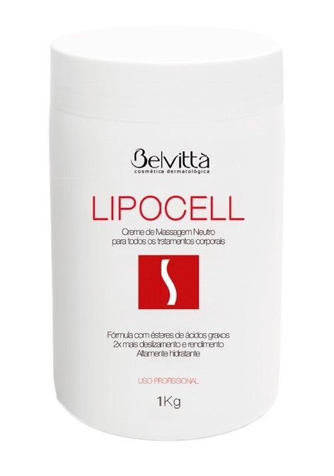 LIPOCELL - CREME MASSAGEM NEUTRO 1KG