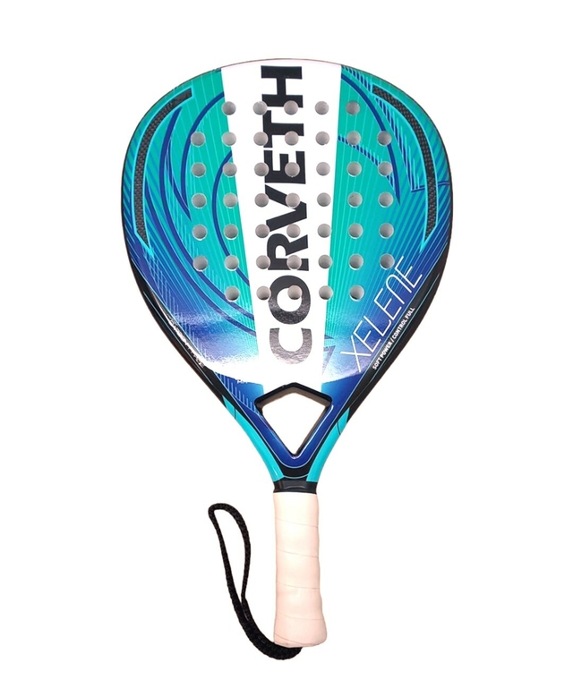 PALETA DE PADEL CORVETH XELENE CF FOAM VERDE AGUA PCXELENECFFOAM