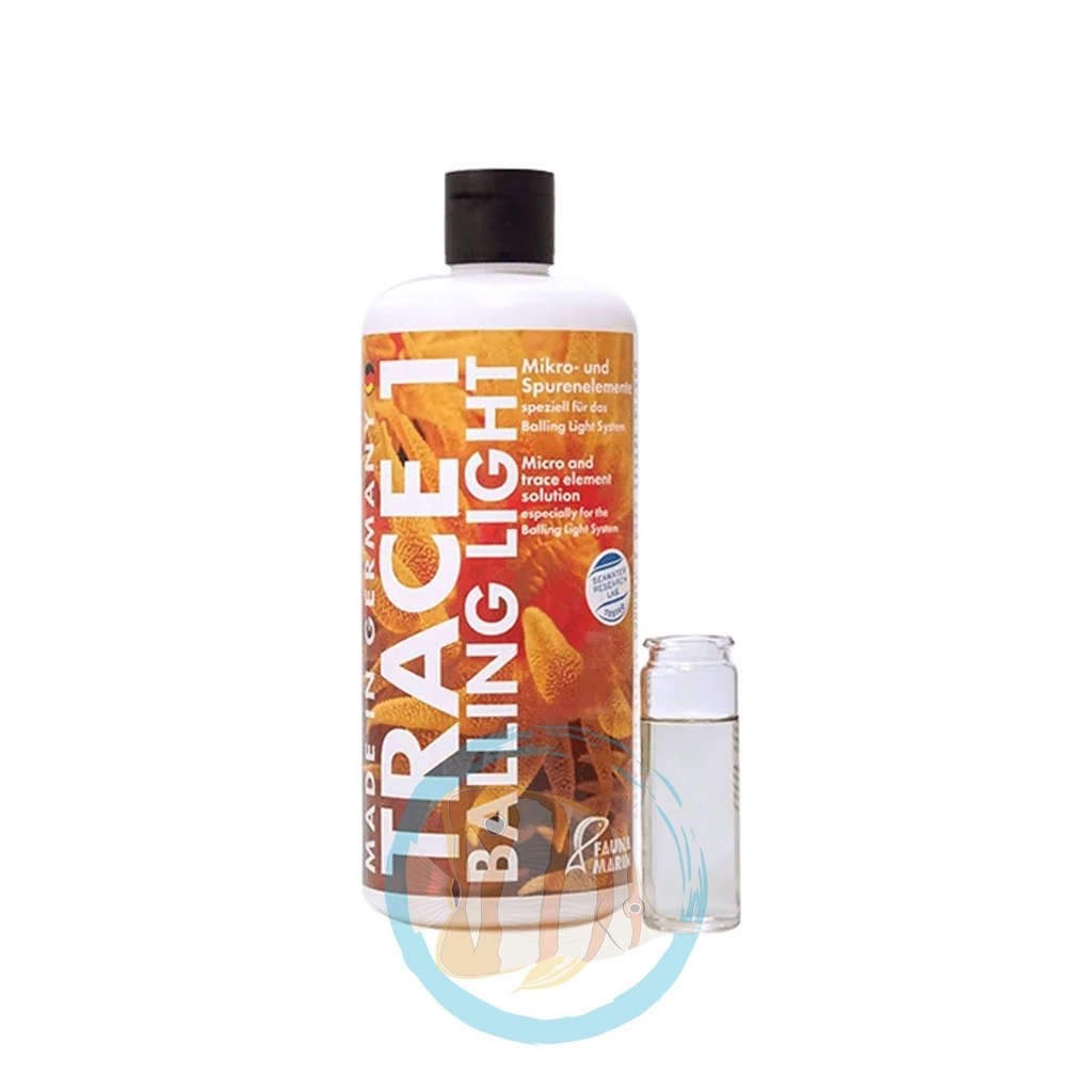 Kit Trace 1 2 3 Elementos Traços 250ml Fauna Marin Balling