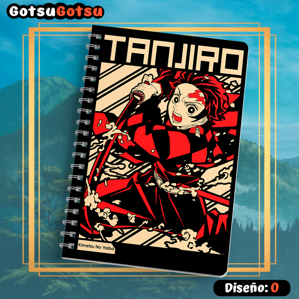 LIBRETA A5 TANJIRO KAMADO - Comprar en GotsuGotsu