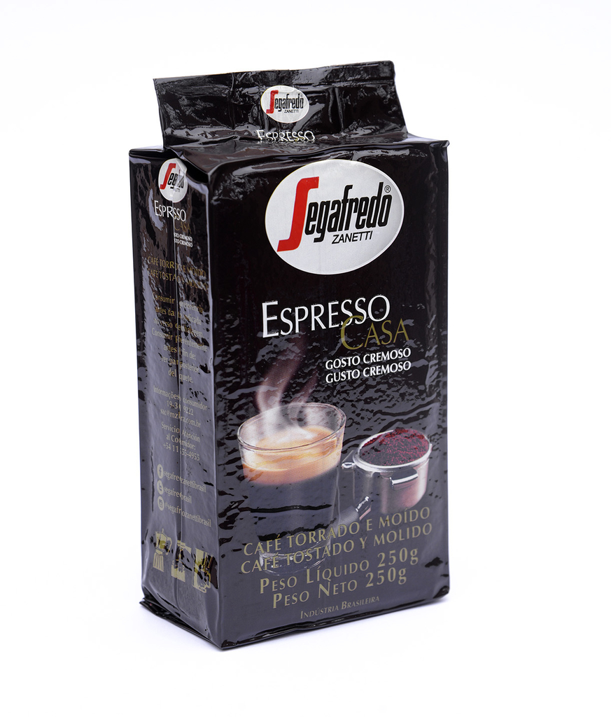 Café Segafredo Zanetti Espresso Casa (Molido) 250 Grs.