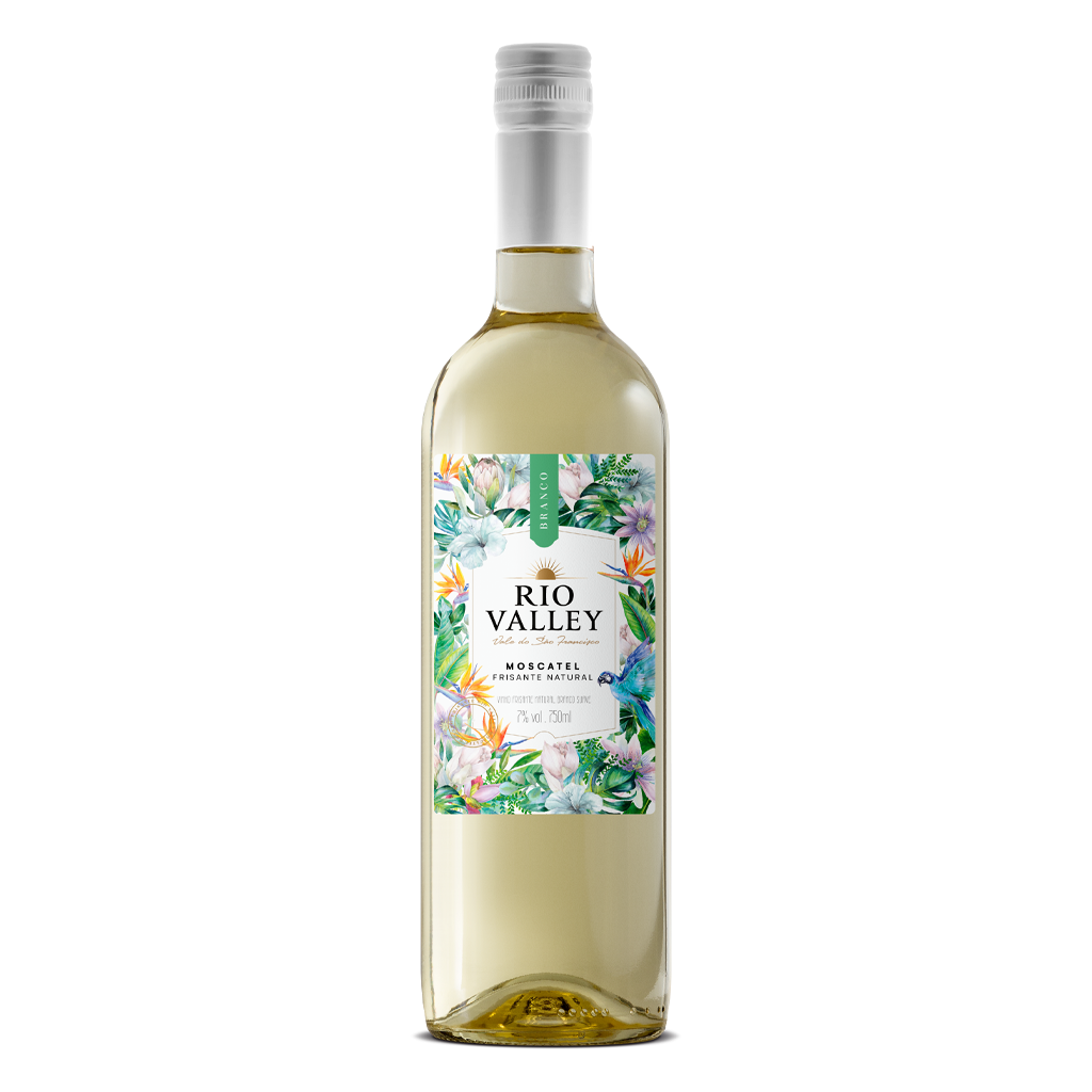 Frisante Rio Valley Branco 750ml - CHICO VALLEY