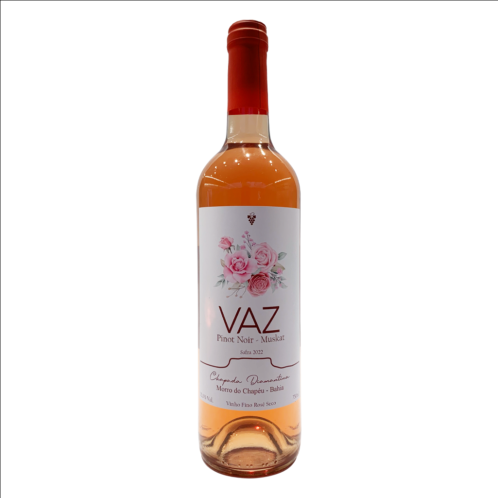 Vinho Rosé Pinot Noir + Muskat Vaz 750ml