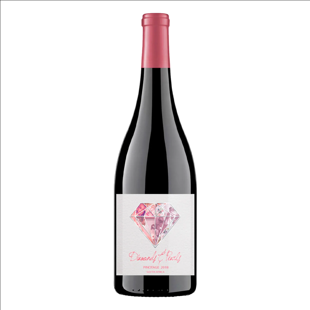 Vinho Tinto Diamonds & Pearls Pinotage 750ml