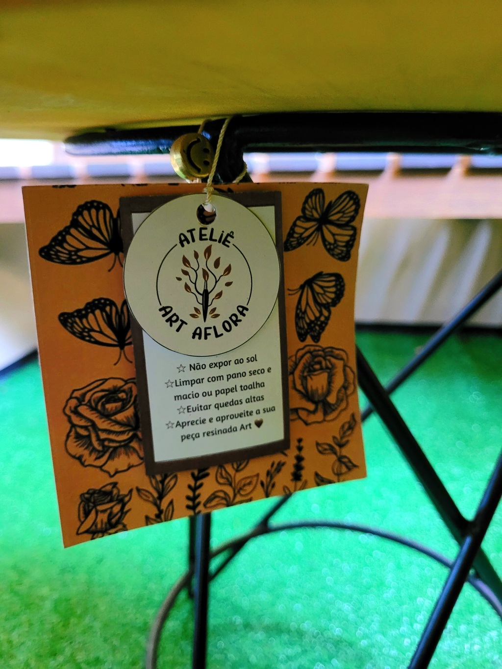 Mesa Aesthetic Indian Metalon - Ateliê Art Aflora