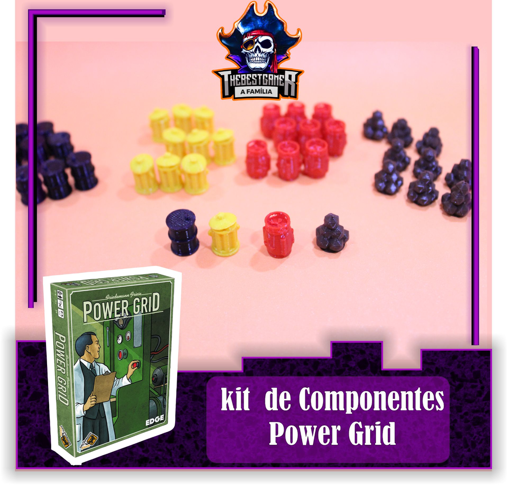 Kit de Recursos - Power Grid - Comprar em Dobrão 3D