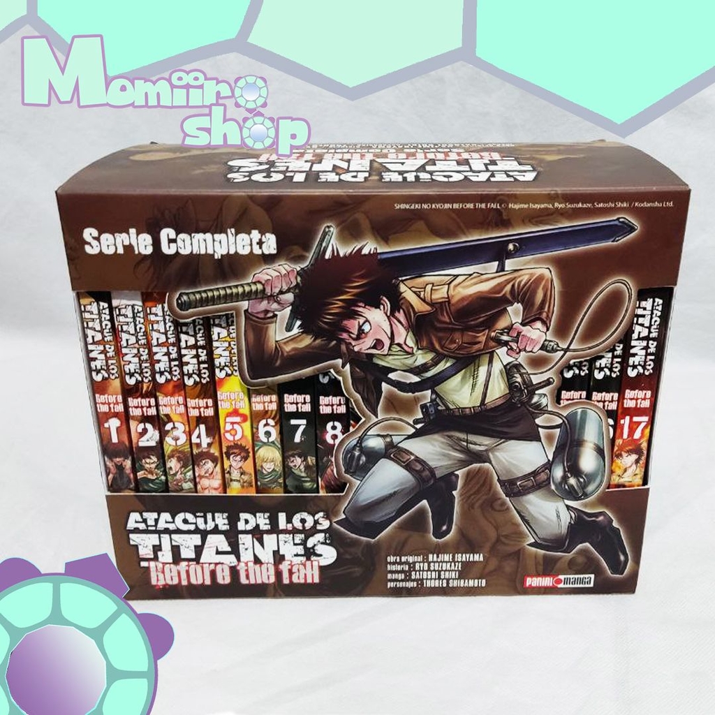 Shingeki no Kyojin - Boxset Before the Fall