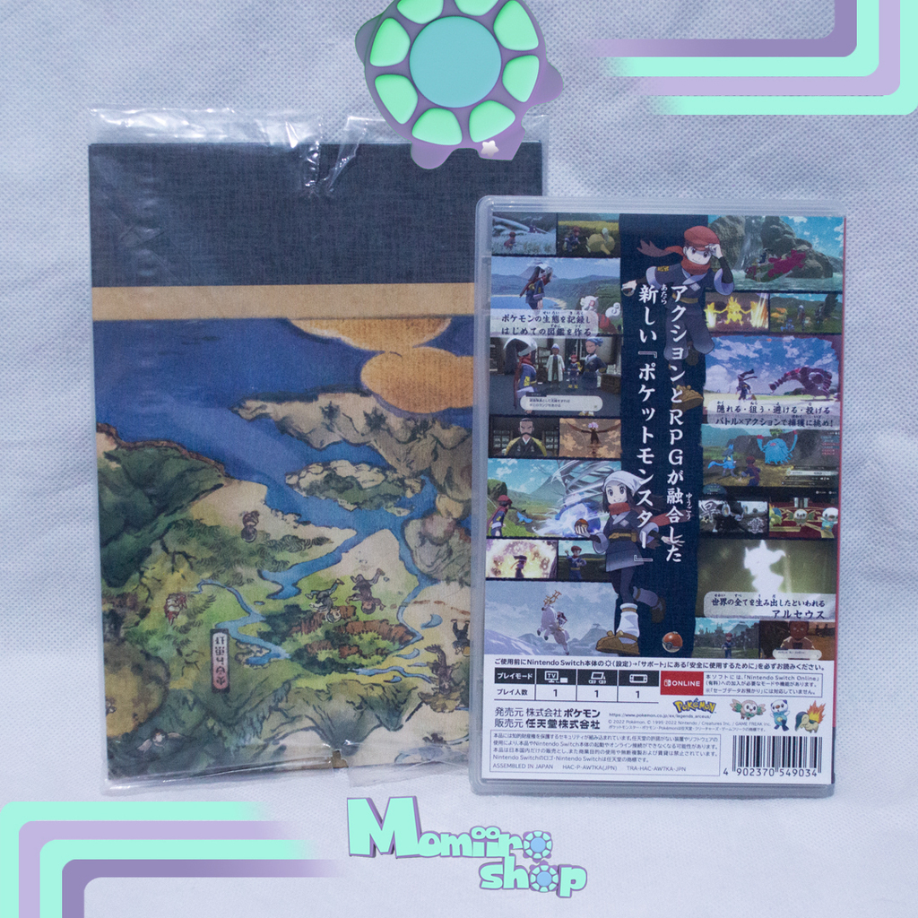 Pokémon Legends Arceus + Mapa - Nintendo Switch