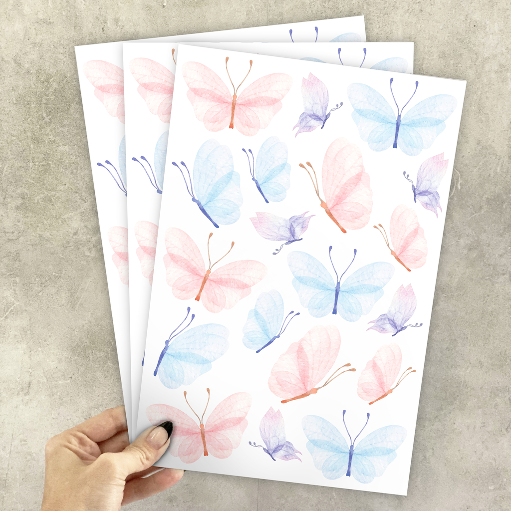 Adesivos Borboletas 04 - BORB04REC