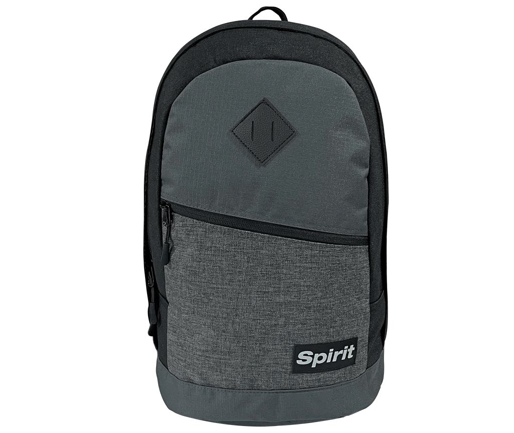Mochila Spirit Baker Negro / Gris osc. - SPIRIT