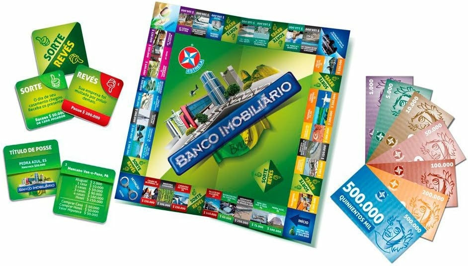 BANCO IMOBILIARIO BRASIL - Comprar em Mundo do Presente