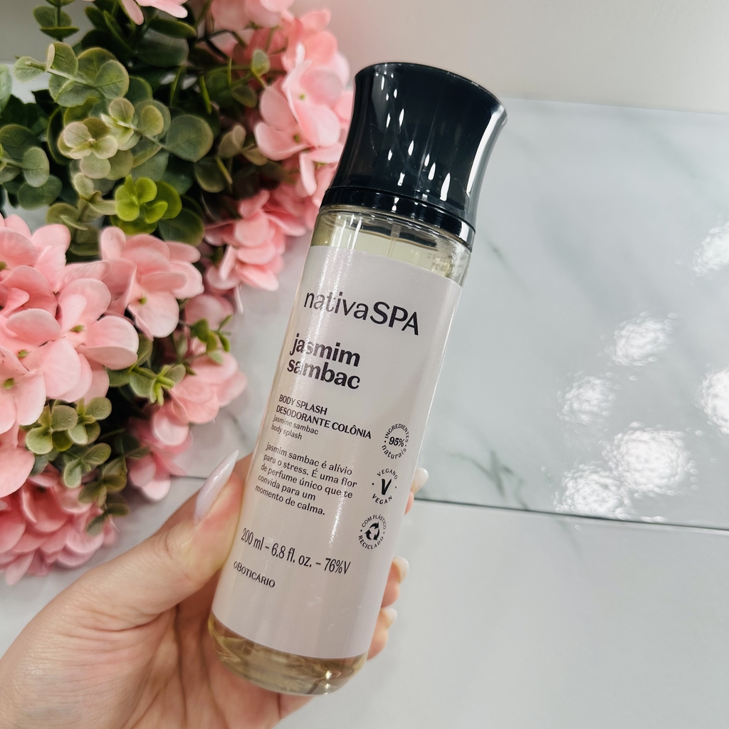 Body Splash Desodorante Colônia Nativa SPA Jasmim Sambac 200ml
