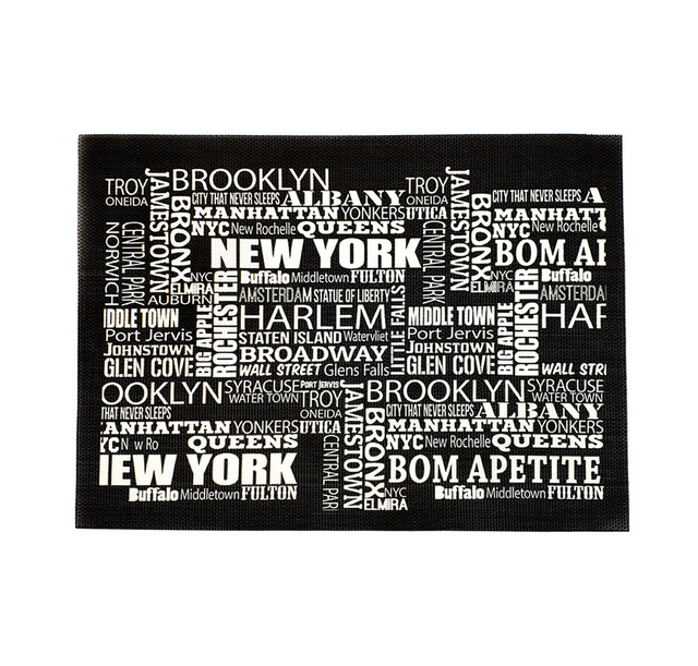 LUGAR AMERICANO NOVA YORK PVC - LOJA É DE CASA