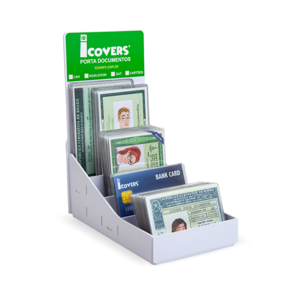 Porta Documento Acrílico - Icovers - Ideia Papelaria
