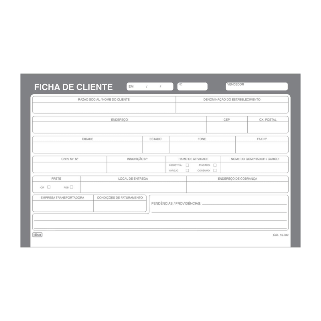 FICHA CLIENTE 5X8 COM INSTRUCOES - Ideia Papelaria
