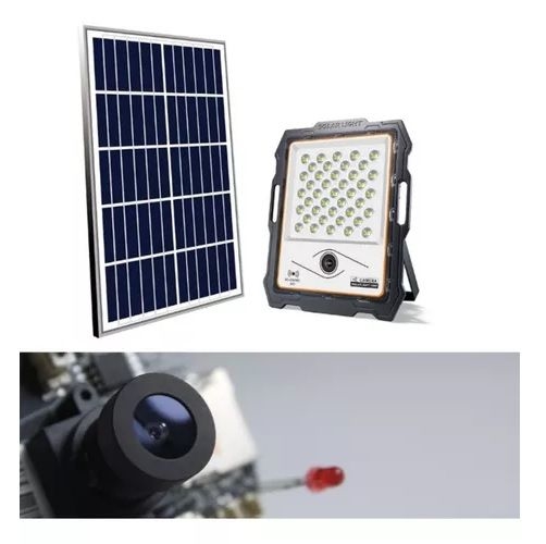 Luminária/Câmera Solar Fotovoltaica 100 W - MD 3012