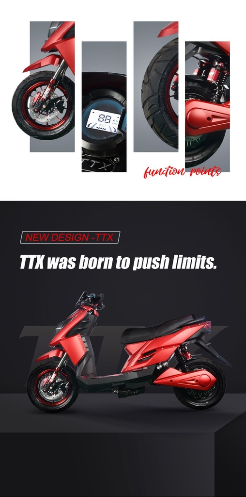 Scooter Elétrica - TTX - Comprar em Cosmos Energias