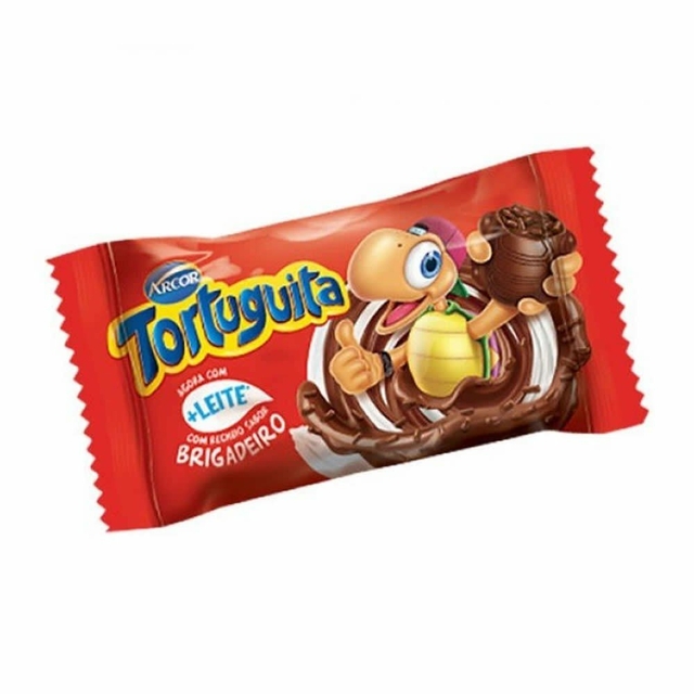 Tortuguita Chocolate Com 24un Arcor Caixa Display Sabores