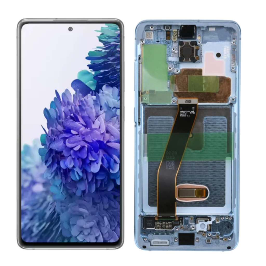 Frontal Sam S20 G980 Original Com Aro - PrataCell