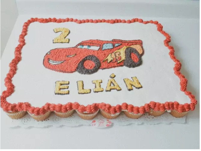 Plancha cupcakes rectangular - Estefi Pastelería