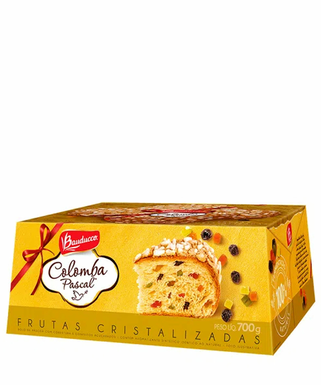 Colomba Pascal Bauducco Frutas Cristalizadas 700 g