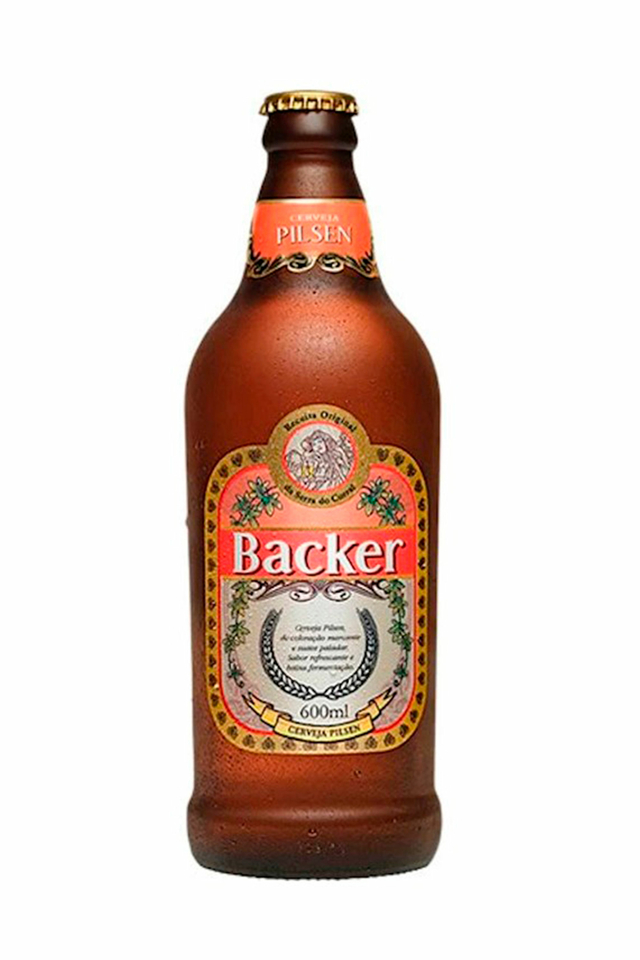 Cerveja Backer Pilsen 600ml - Comprar em Super Adega