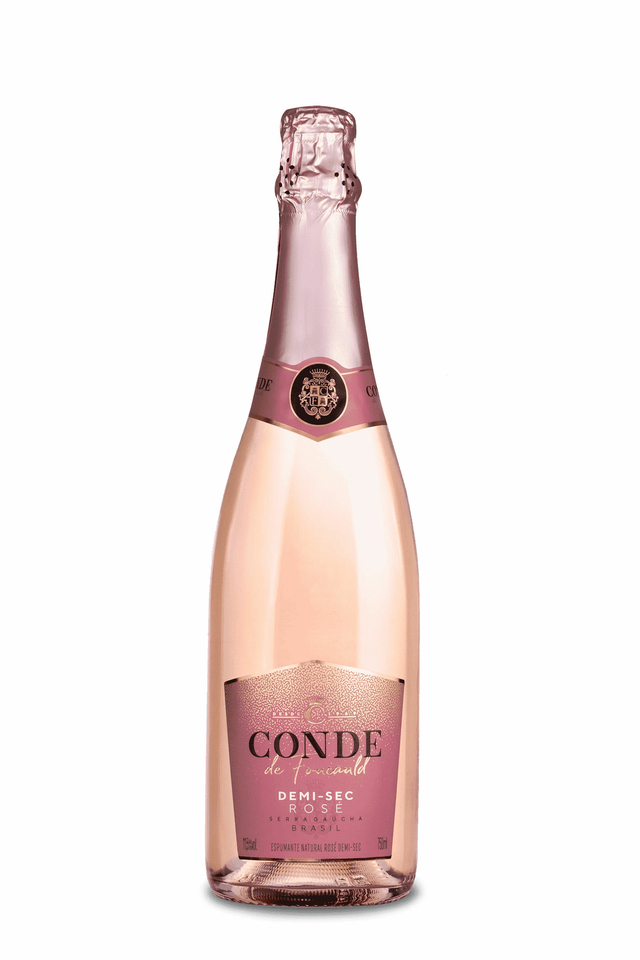 Espumante Conde de Foucauld Demi Sec Rose 750ml