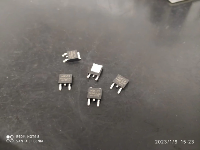 Transistor P45n02ldg P45n02 Mosfet N 45amp 20v Smd Dpak To252 Niko-sem