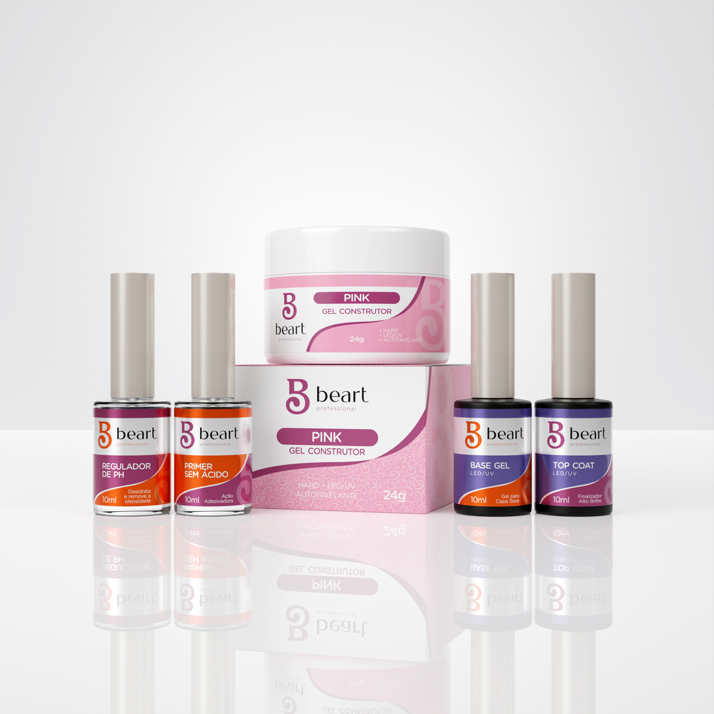 Kit Basic Beart - Linha Nails Arts - Beart Professional