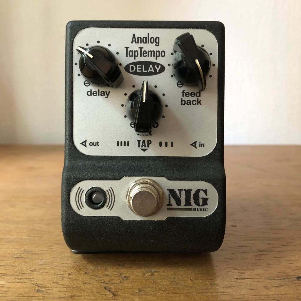 NIG Analog Tap Tempo Delay, NIG Delay, NIG Tap tempo, Delay NIG