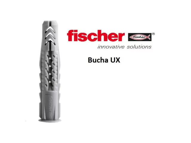 Bucha Nylon Fischer Ux 6mm C/ 500 - Universal