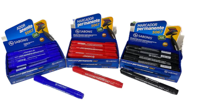 PAQ. DE MARCADORES SABONIS MOD. 5067 12 PIEZAS