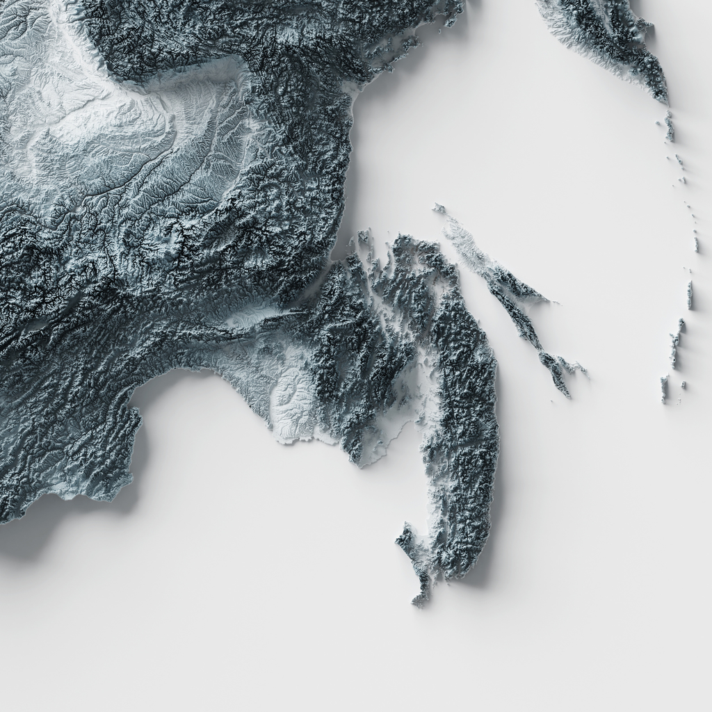 Mapa de Relevo da Rússia | Highland Restaurações