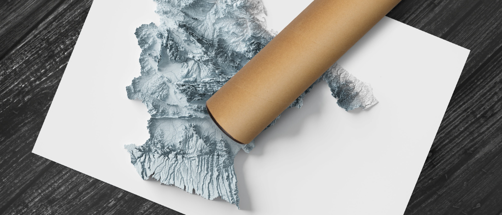 Mapa de Revelo da Bahia | Highland Restaurações